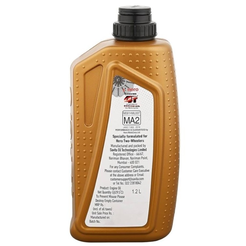 Hero Genuine Super Premium 4T Plus 10w-30 (1.2L)