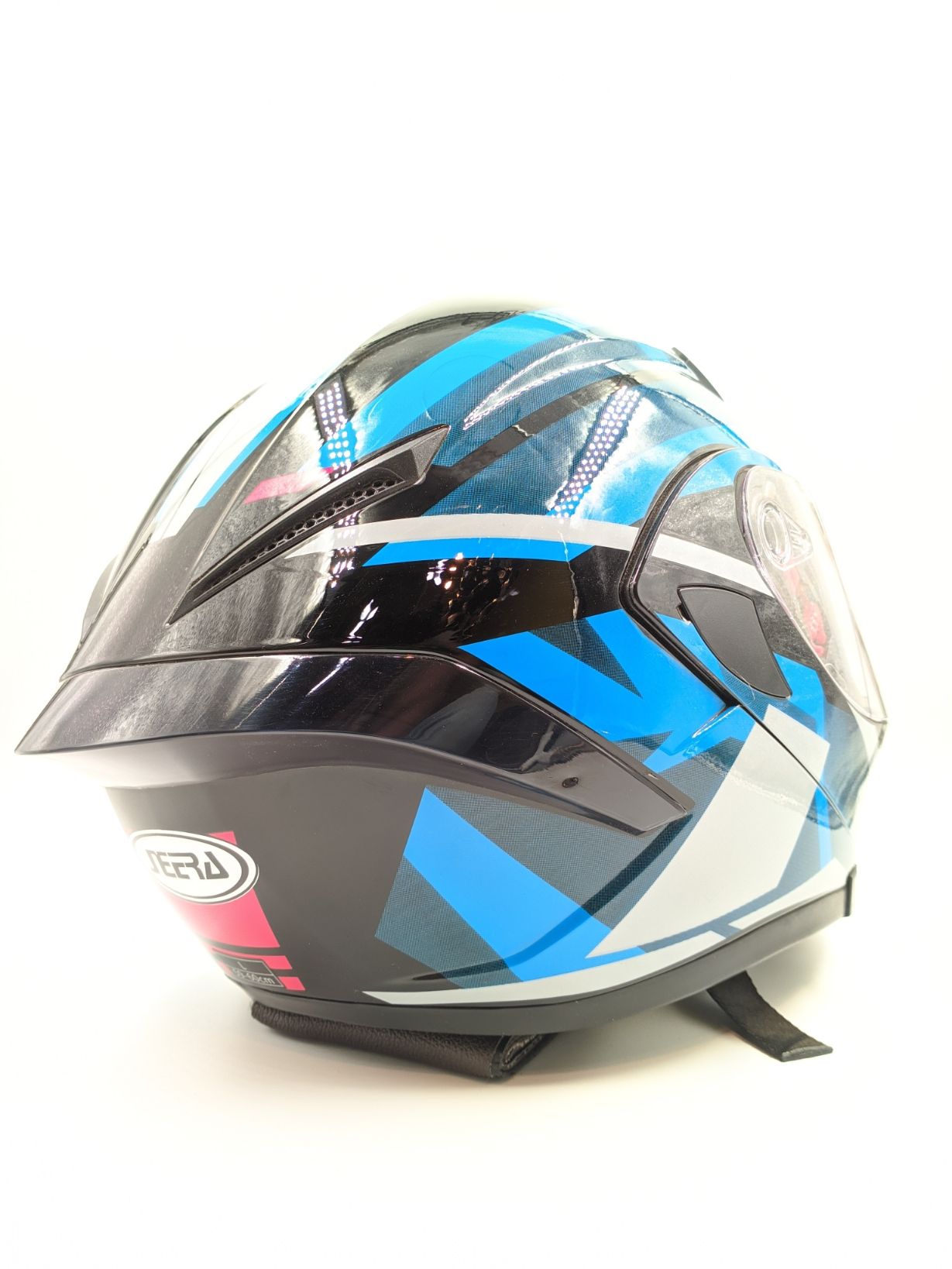 Neera Crystal Modular Glossy Black & Blue