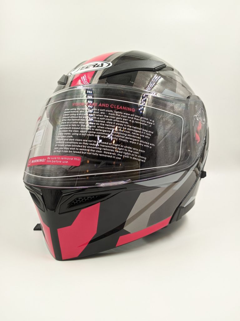 Neera Crystal Modular Glossy Black & Red