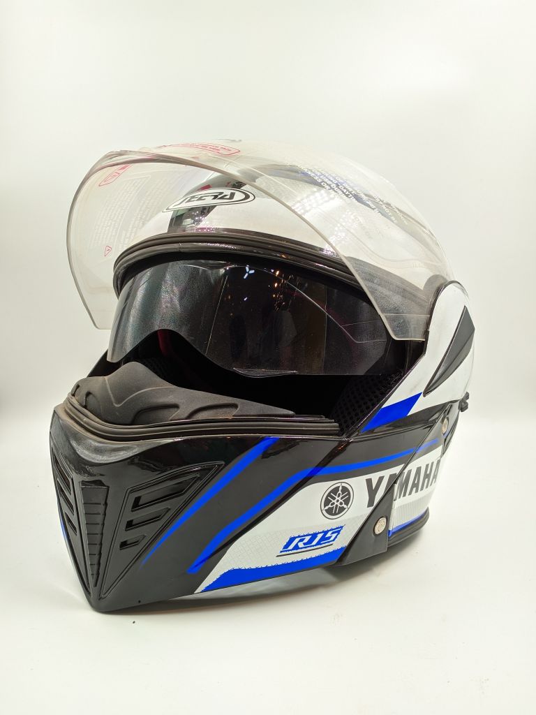 Neera Yamaha Targo Shell Modular Glossy Black & blue