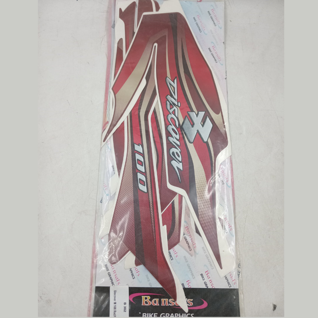 Full Set Sticker Discover 100cc