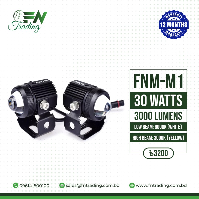 FNM M1 Fog Light (1 year warranty)