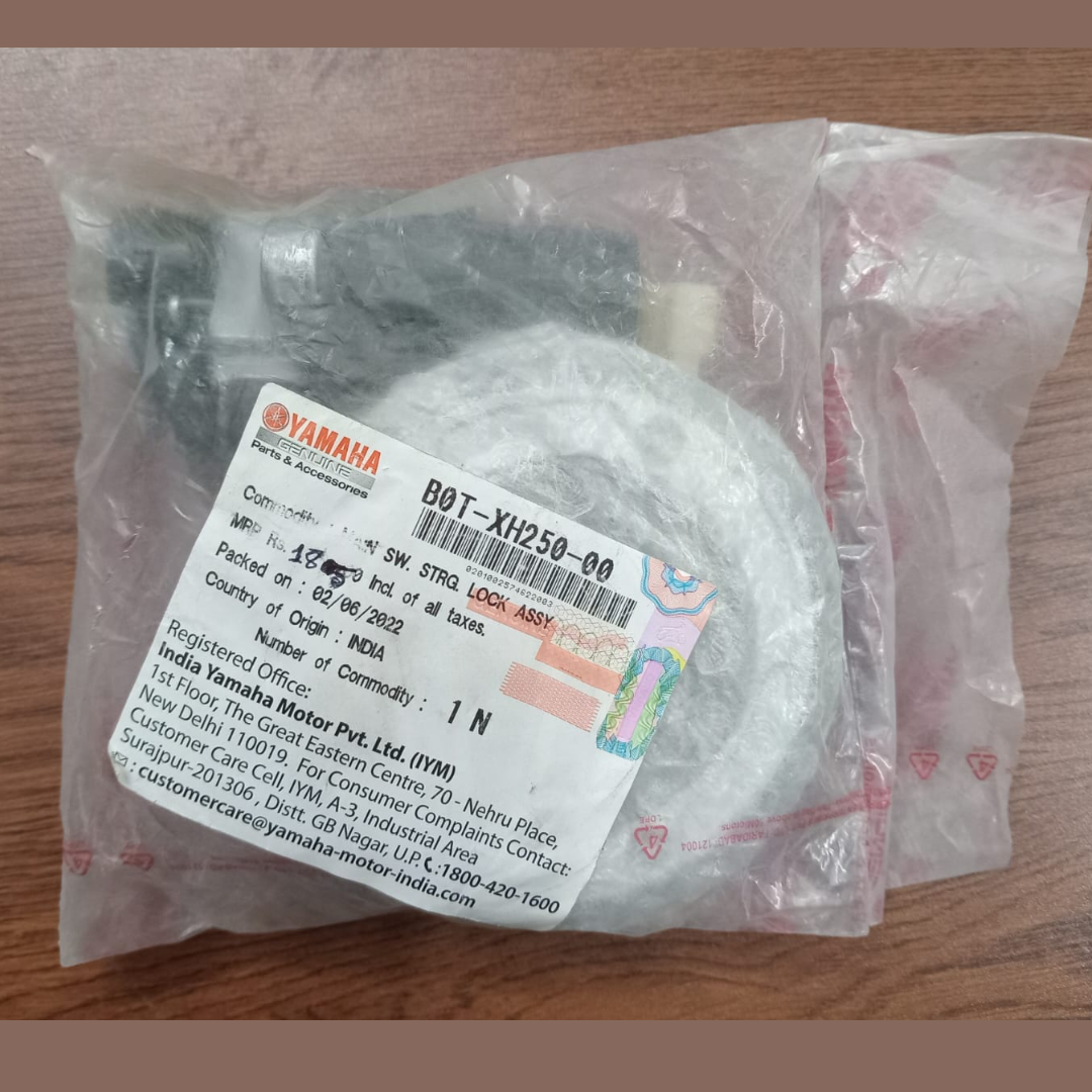 Lockset R15 V3 Indian Bs4/Bs6 SW STRG. LOCK ASSY- B0T-XH250-00